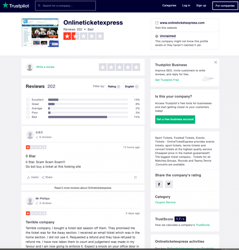 Is Online Ticket Express legit? A comprehensive review